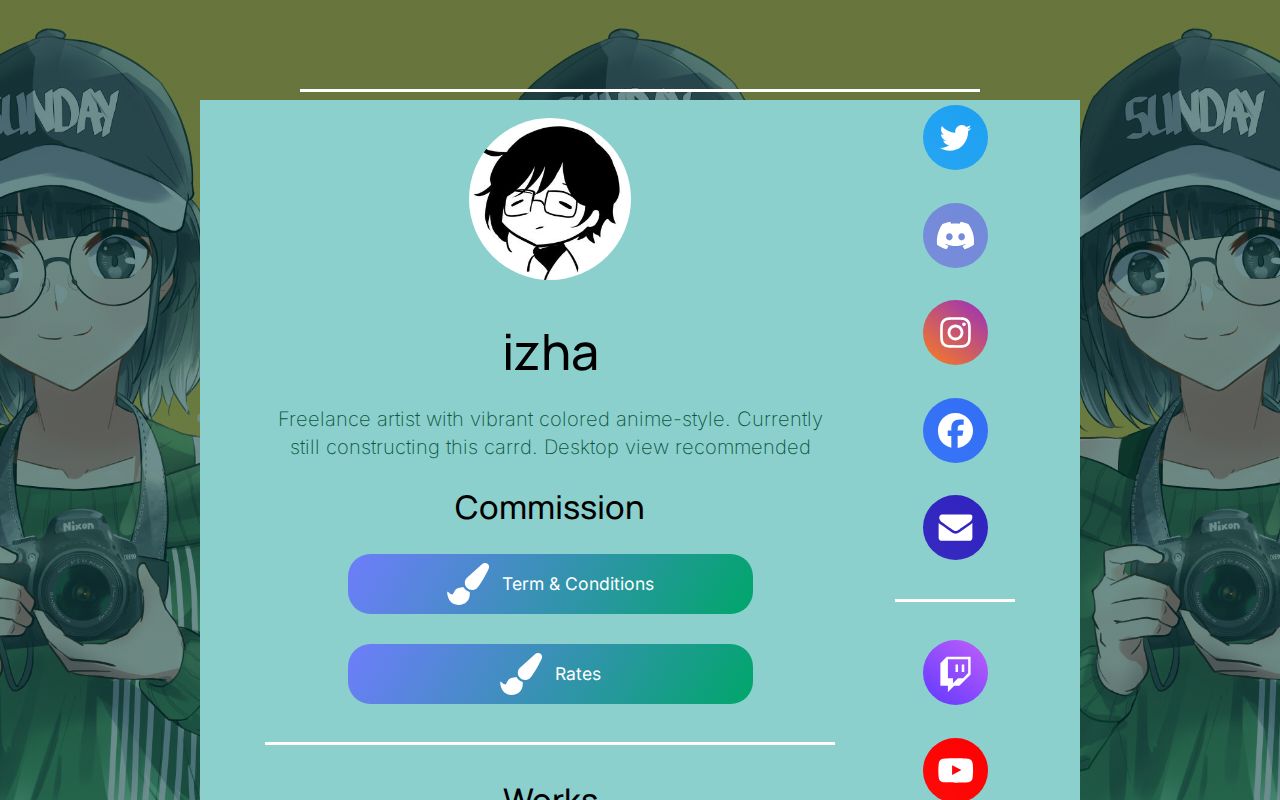 izha - Contacts and Links